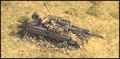 T-80 Panzer with Reactive Armor W46 - Warsaw Pact Tanks 1:285 ...