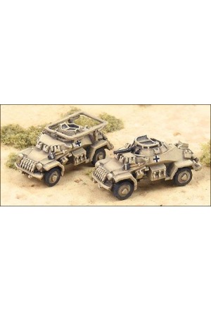 SdKfz 222 & 223 scout car & command 4-wheel G15 - Germany Armoured Cars ...